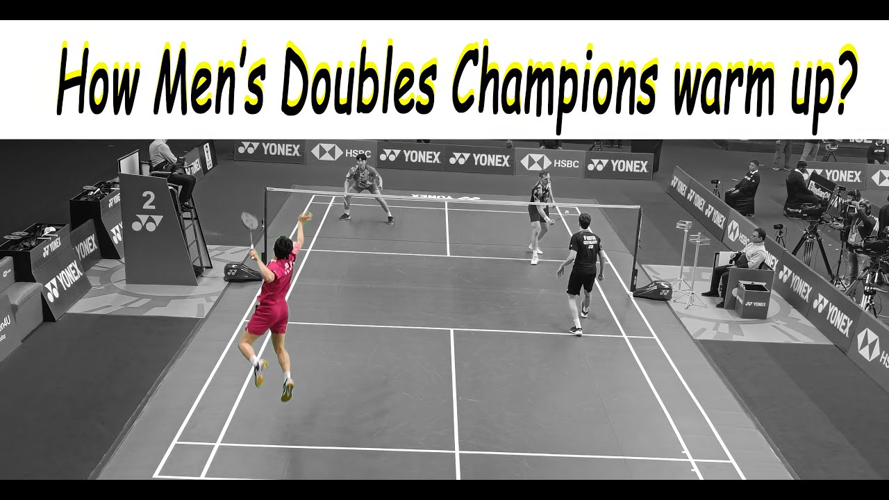 4K| Warm-Up Routine of Men's Doubles World Champions - YouTube