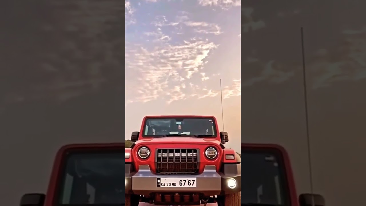 Thar Status video ll Mahindra Thar ll Thar What's app status #sigmarule ...