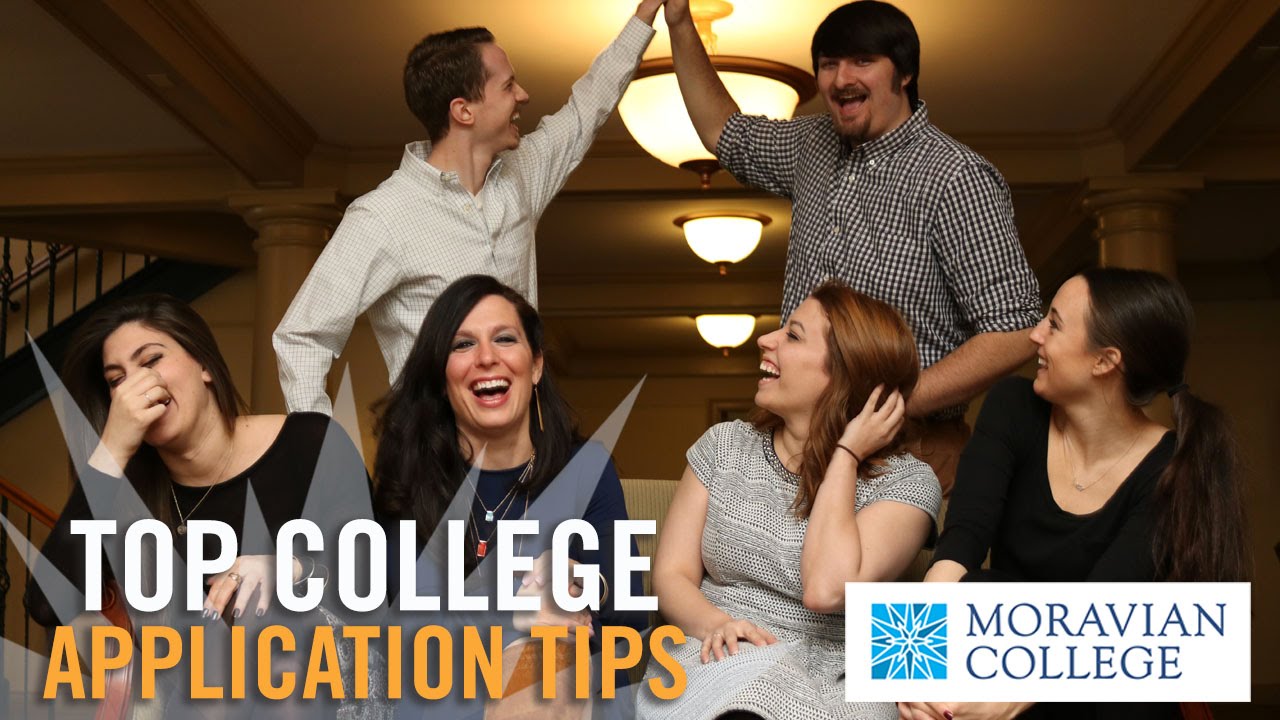 Top Tips for the College Application Process - YouTube