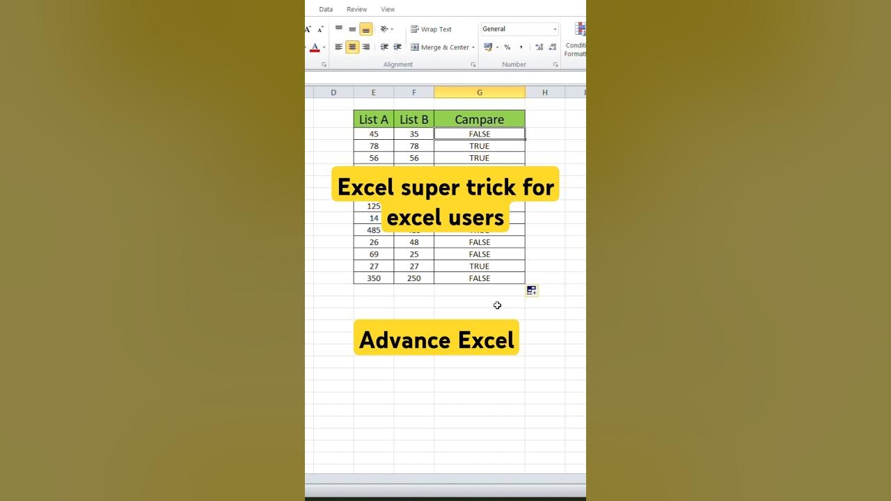 Excel Super Trick for Excel Users💯🔥Advance Excel #exceltips #newexcel #exceltricks # ...