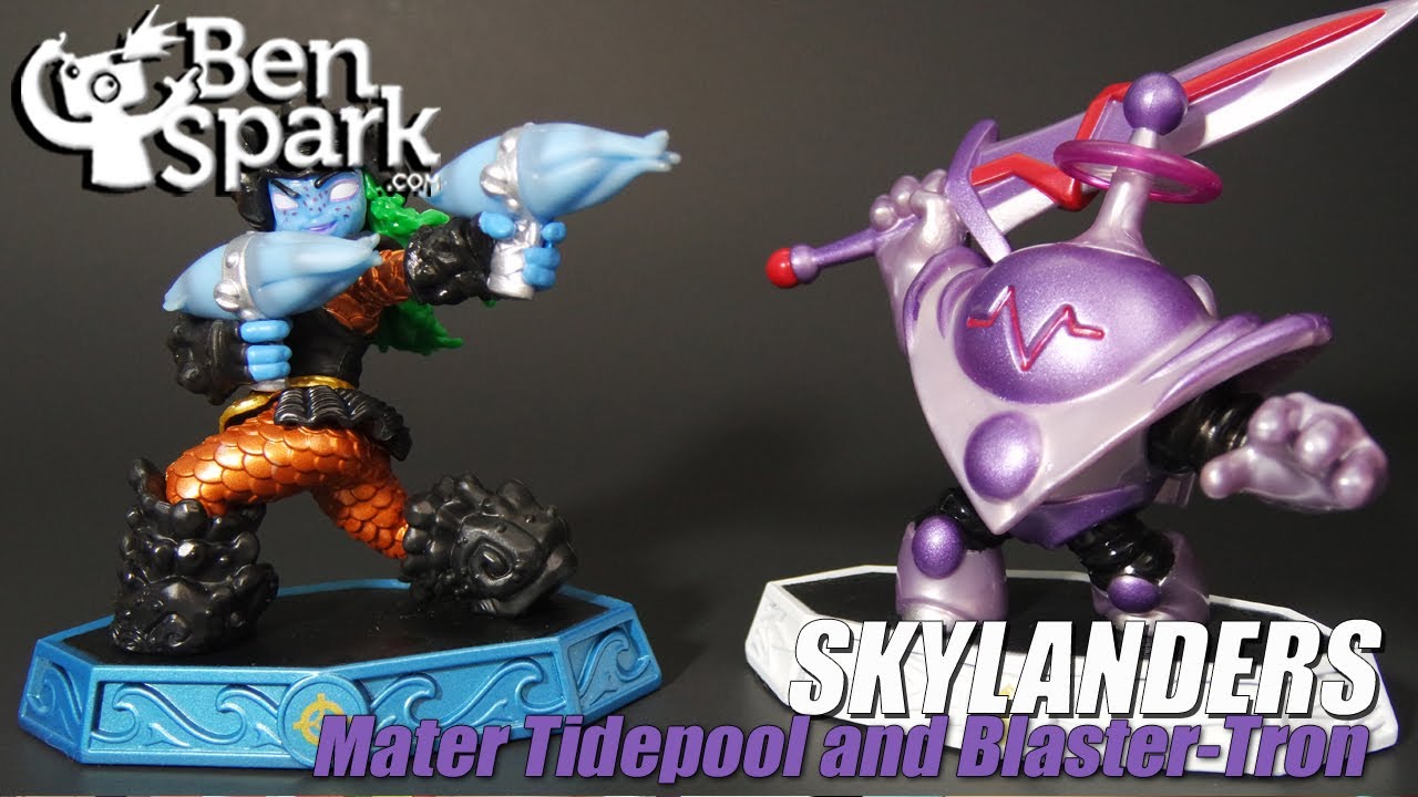 Unboxing Skylanders Imaginators Tidepool and Blaster-Tron - YouTube