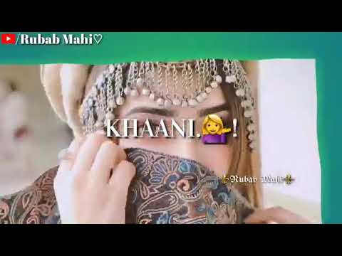 Tu meri mohbbat ki Paakiza nisani h status