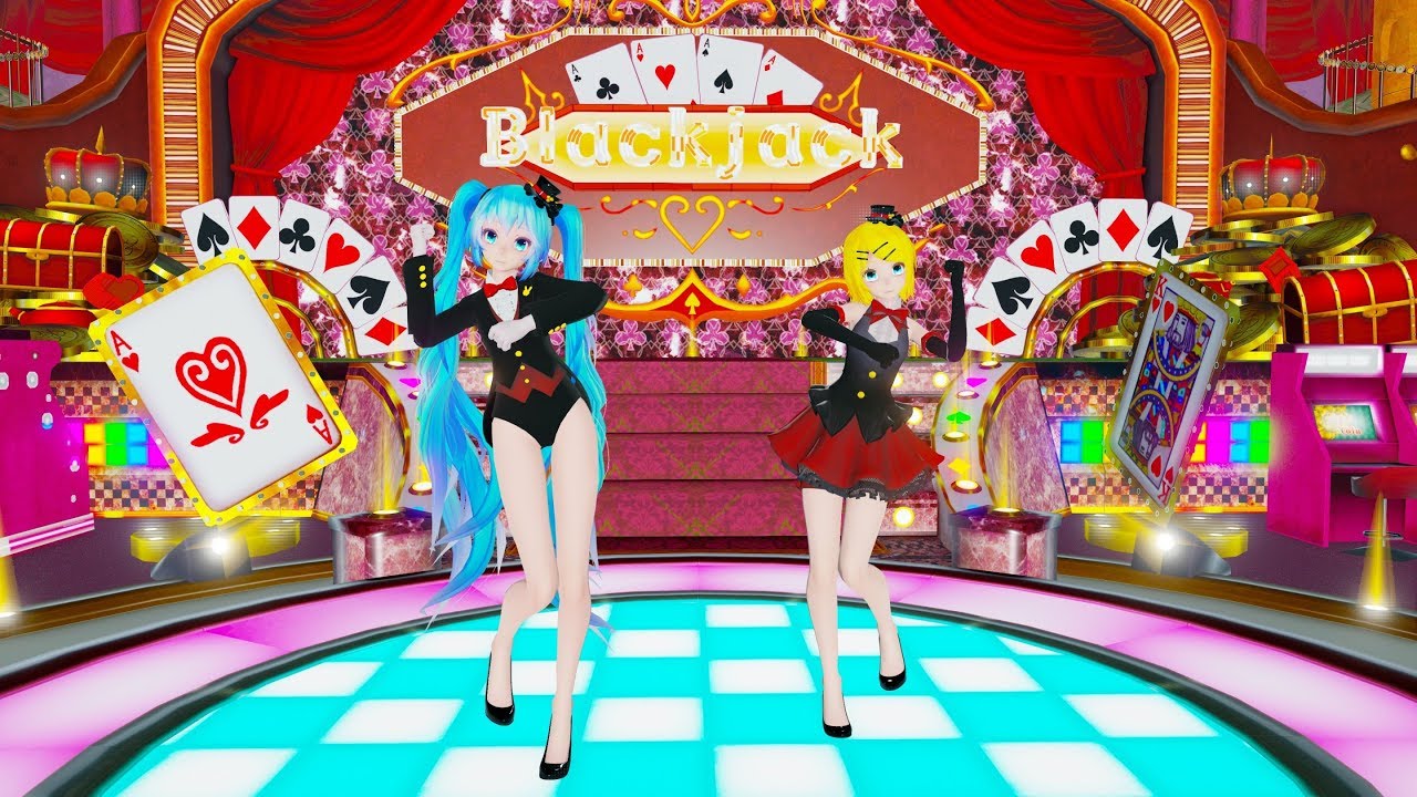 [MMD 4K Karaoke] 17174 TDA Poker Girls ドレミファロンド (Do Re Mi Fa Rondo ...