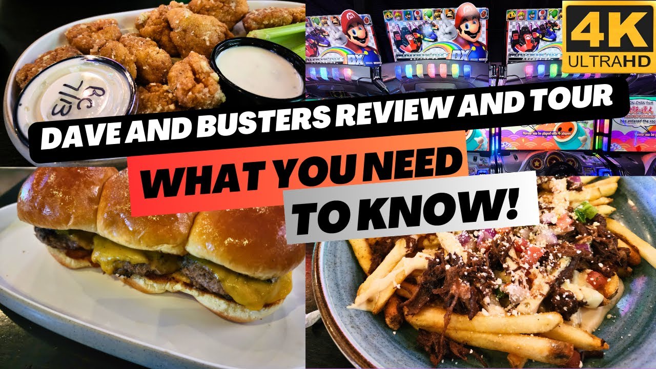 Dave and Busters Restaurant Full Review ADD THIS TO YOUR LIST OF ...