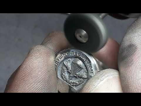 Мужская печатка "ВДВ" - YouTube