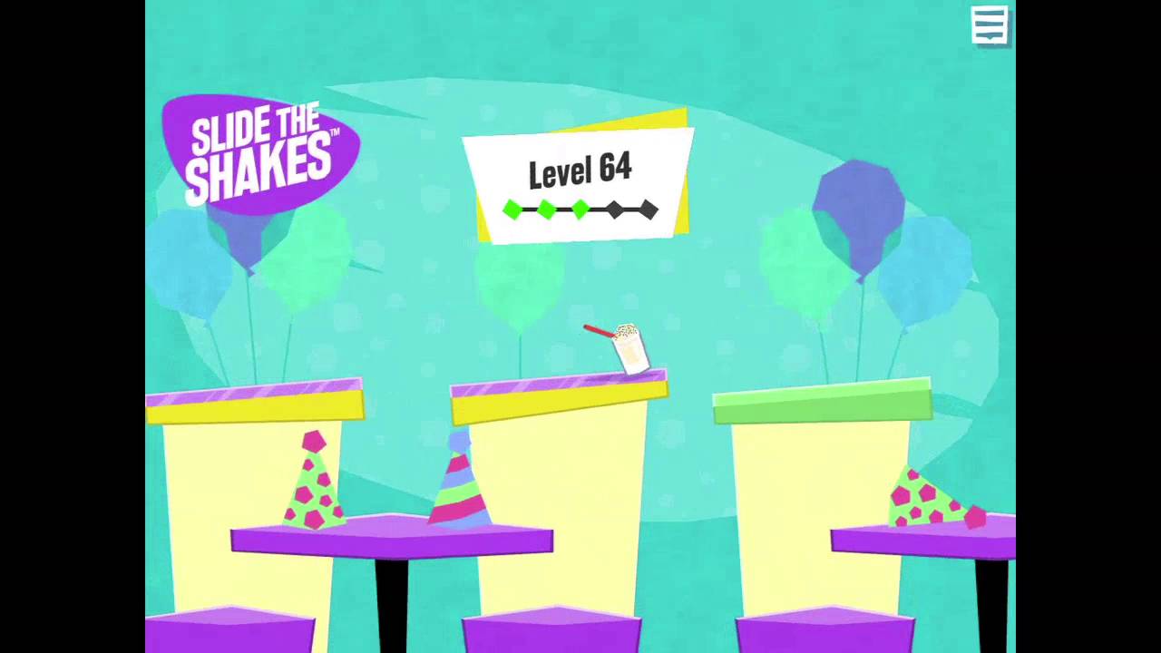 Slide the Shakes - Walkthrough Levels 60-69 - YouTube