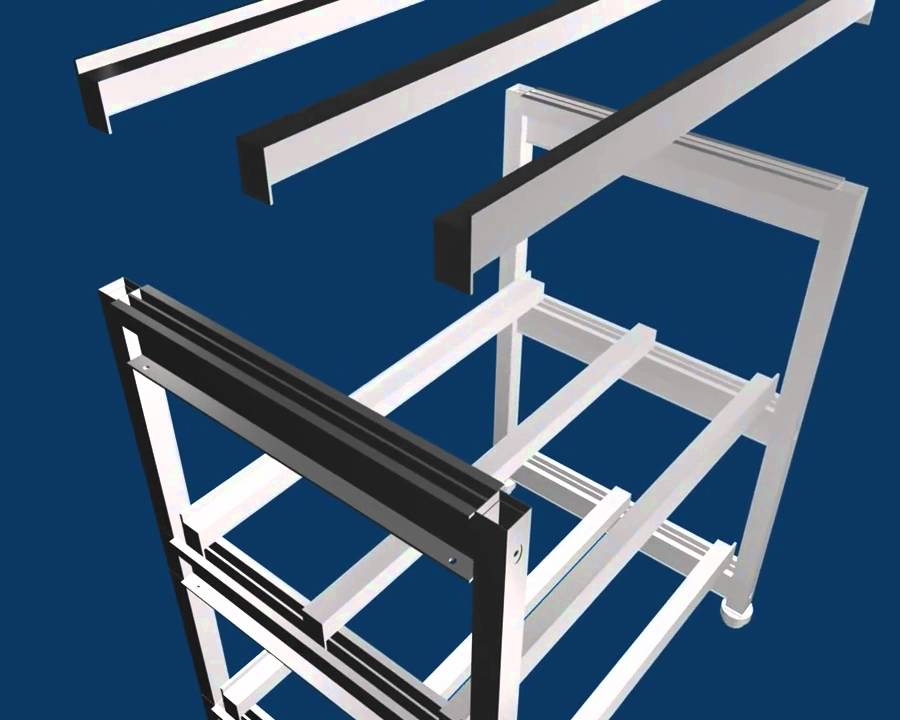 CLASSIC-Rack Montage // CLASSIC-Rack assembly // AIB KUNSTMANN GmbH ...