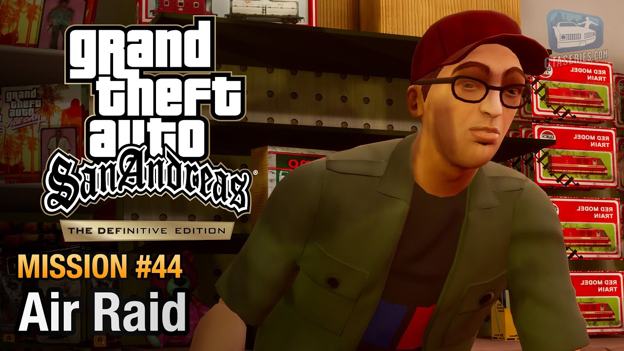 GTA San Andreas Definitive Edition - Mission #44 - Air Raid - YouTube