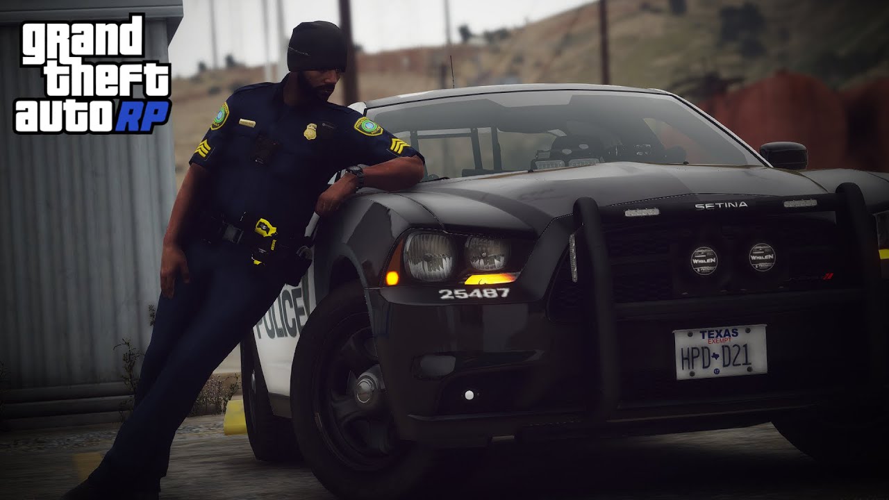 FiveM Roleplay - HOUSTON Officer Responds! | GTA RP Live! 🔴State Of ...