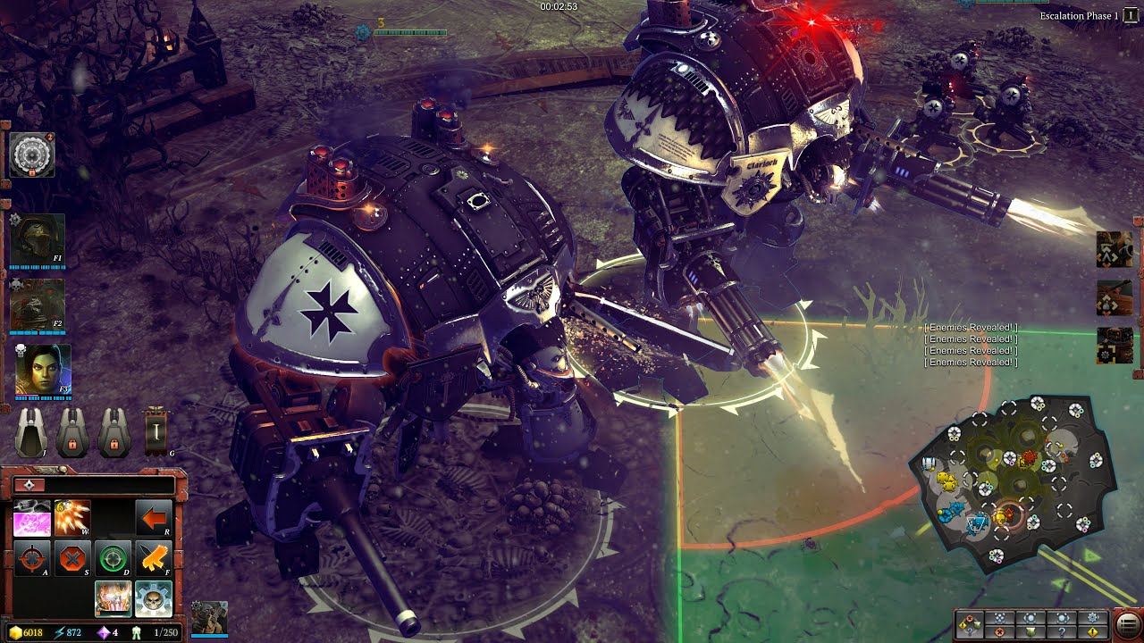 Black Templars Vs MASSIVE Orks Army! Warhammer 40K Dawn of War 3 ...