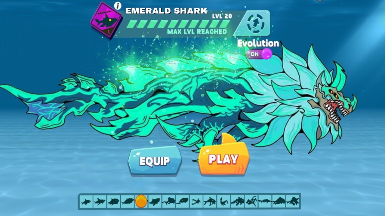 NEW SHARK COMING SOON? EMERALD SHARK? - Hungry Shark Evolution - YouTube