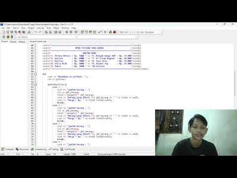 Tugas Uas Membuat Program Kasir Sederhana - YouTube
