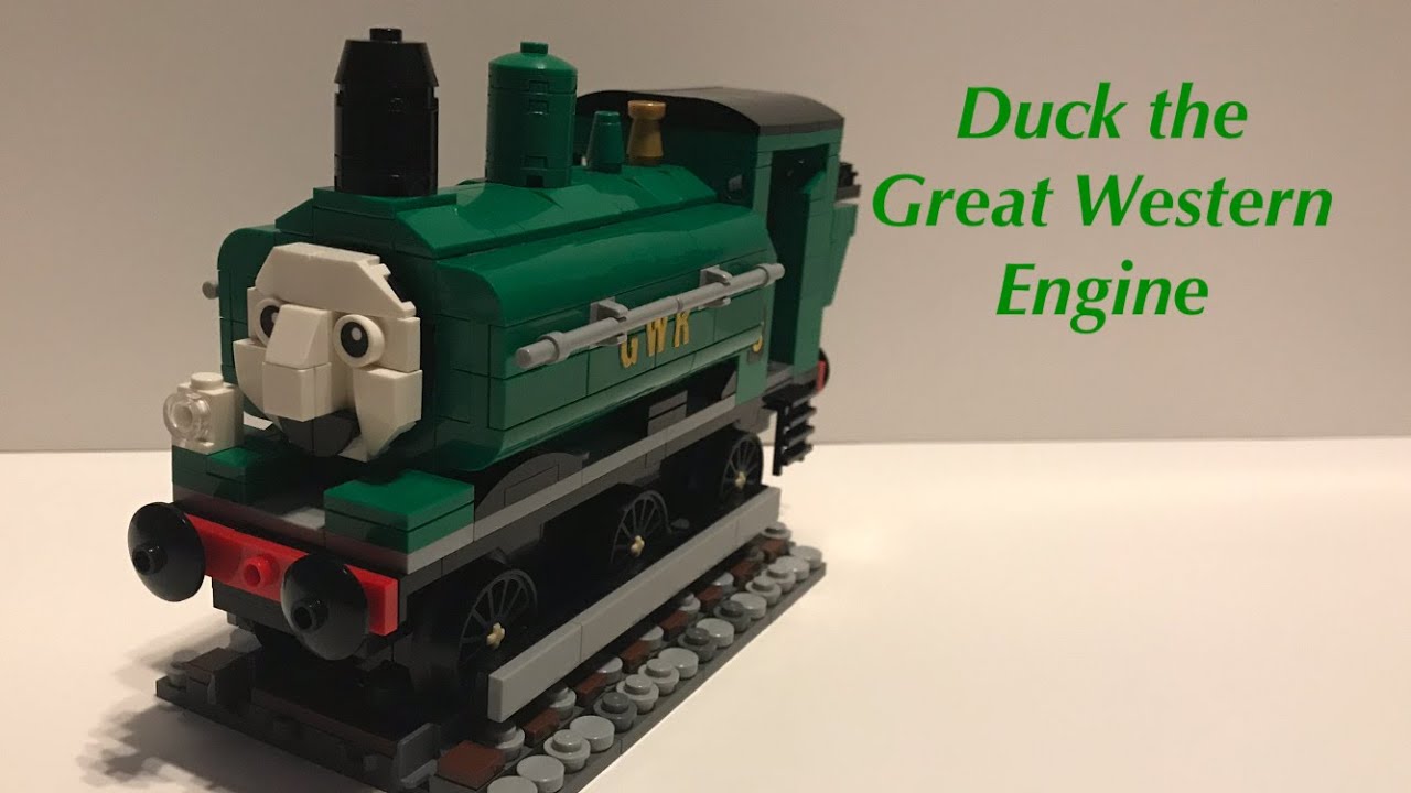 Lego Thomas the Tank Engine: Duck the Great Western Engine - YouTube