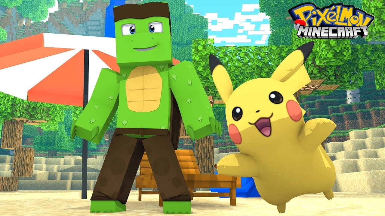 A POKEMON ADVENTURE BEGINS! - Minecraft Pixelmon - YouTube