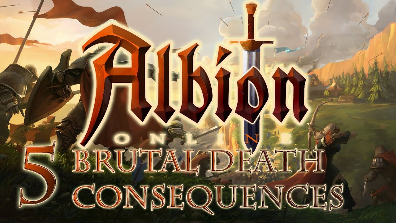 Albion Online Preview (part 5 - Brutal Death Consequences) - YouTube