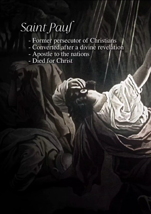 Saint Paul, from Persecutor of Christians to Apostle of Christ # ...