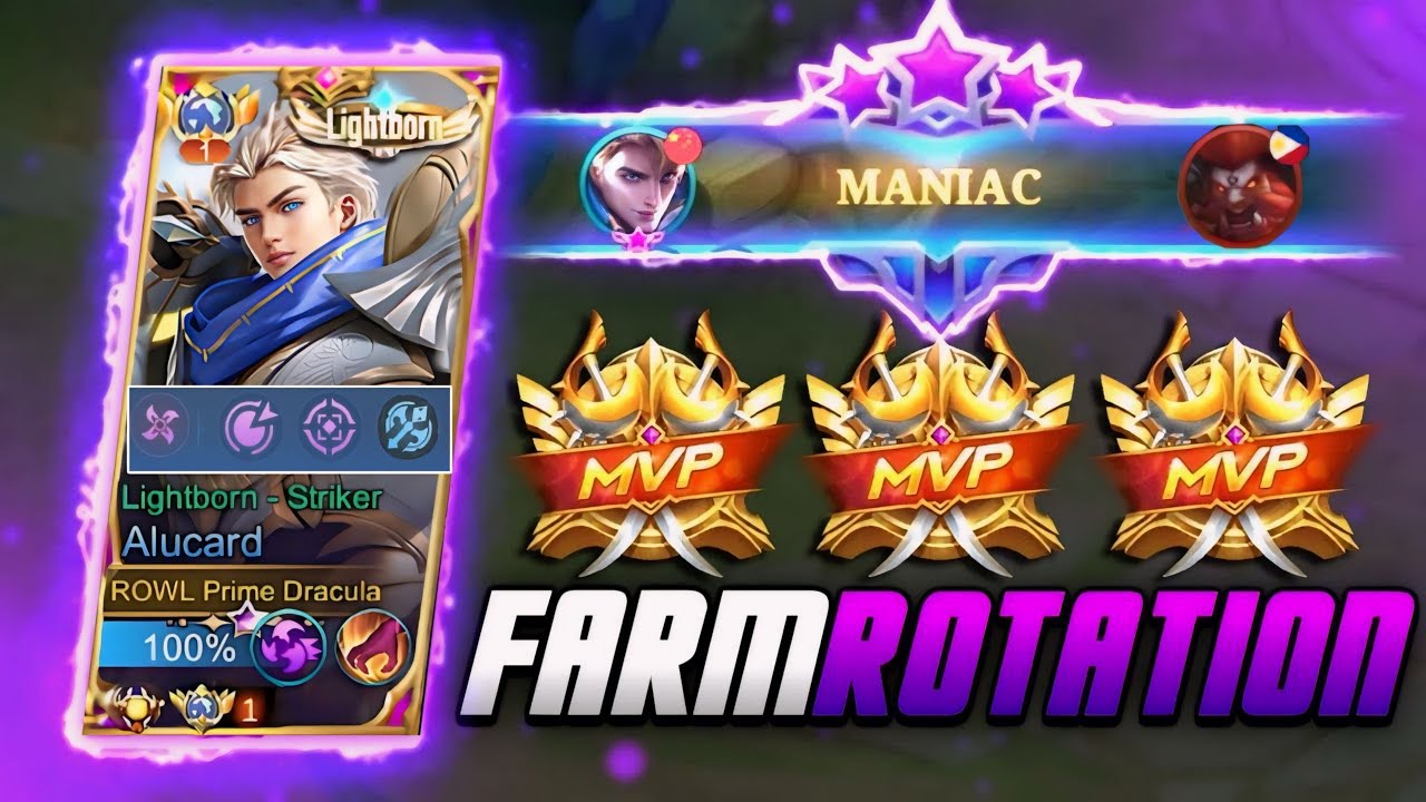 FARM ROTATION IN SEASON 32 FOR RANK GAME | MLBB - YouTube