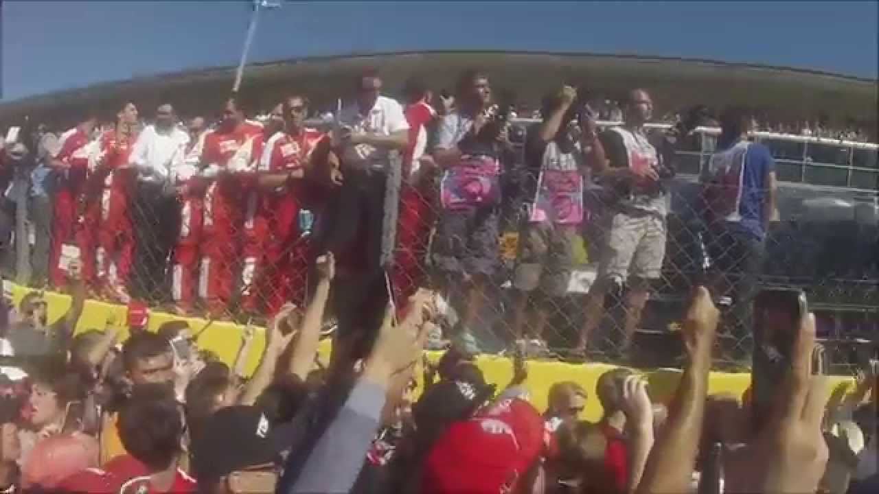 F1 2015- Monza Sunday Full day and PODIUM - YouTube