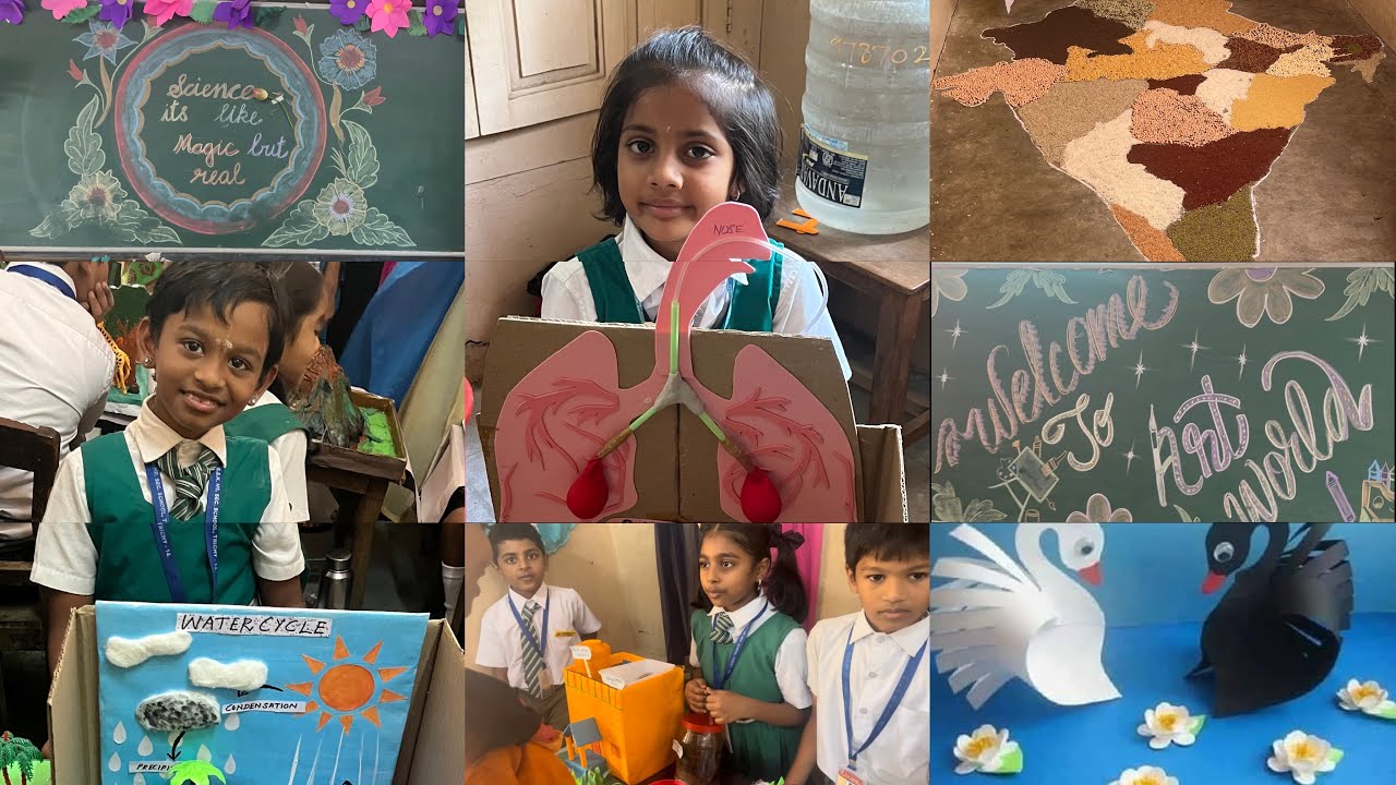 Science exhibition in my daughter school 🏫 RSK Primary school ‘A ...