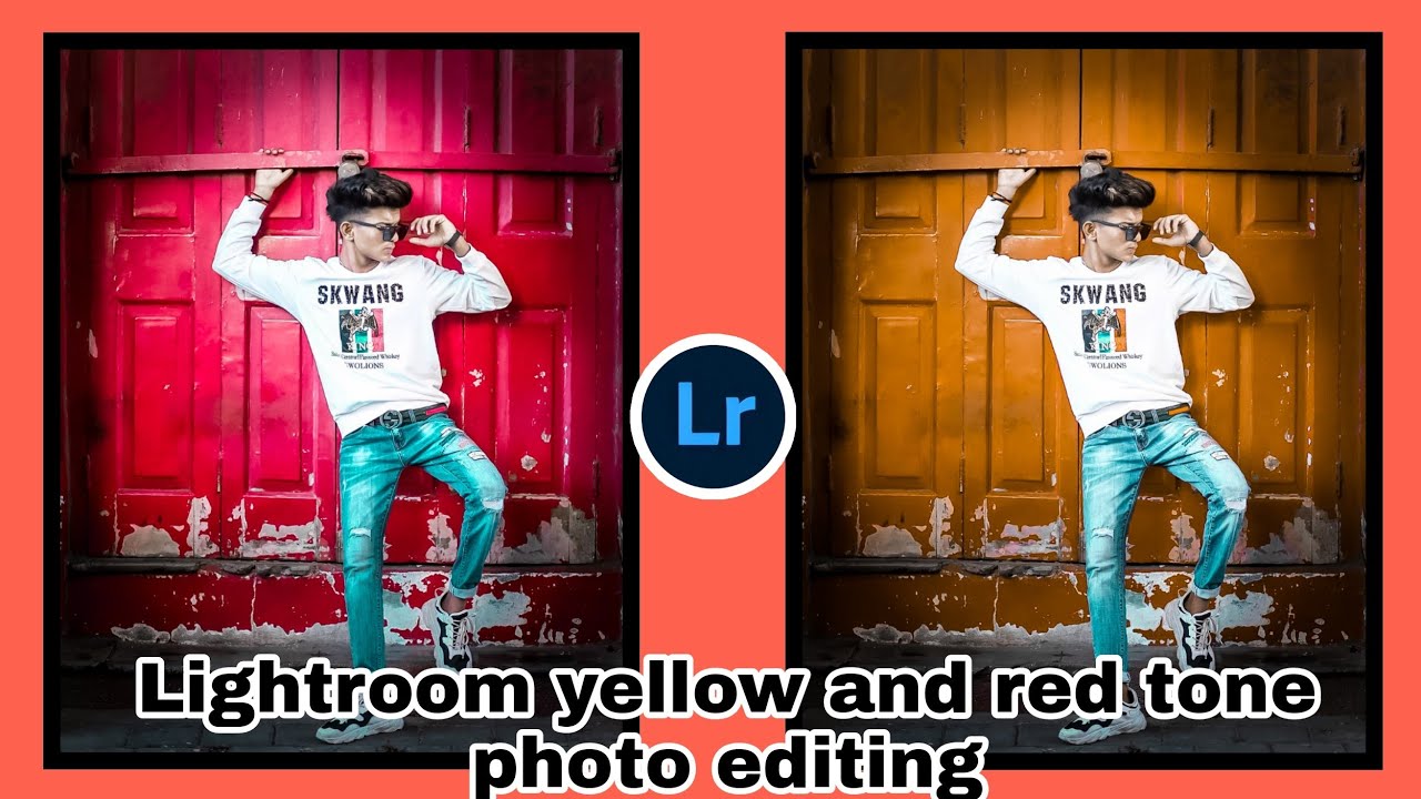 Lightroom yellow and red tone photo editing||Lightroom Best photo ...