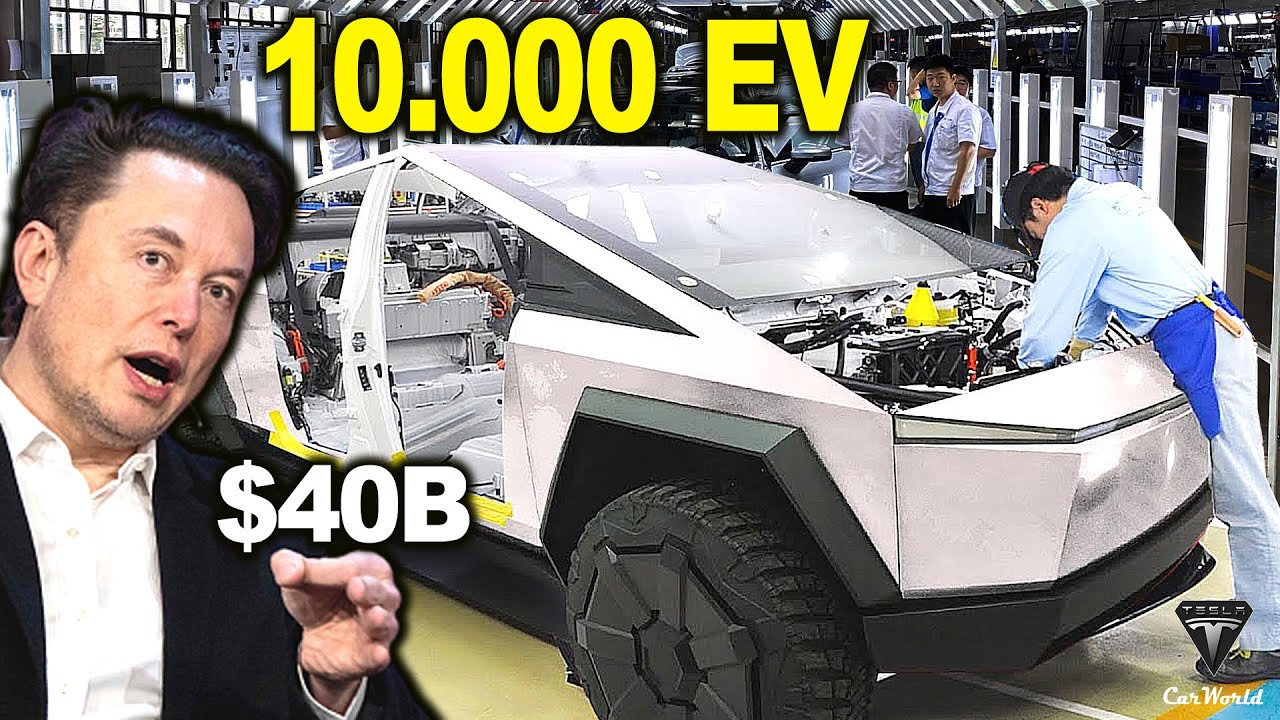 Tesla Cybertruck's Plan Production Over 10.000 vehicles per week, Will ...