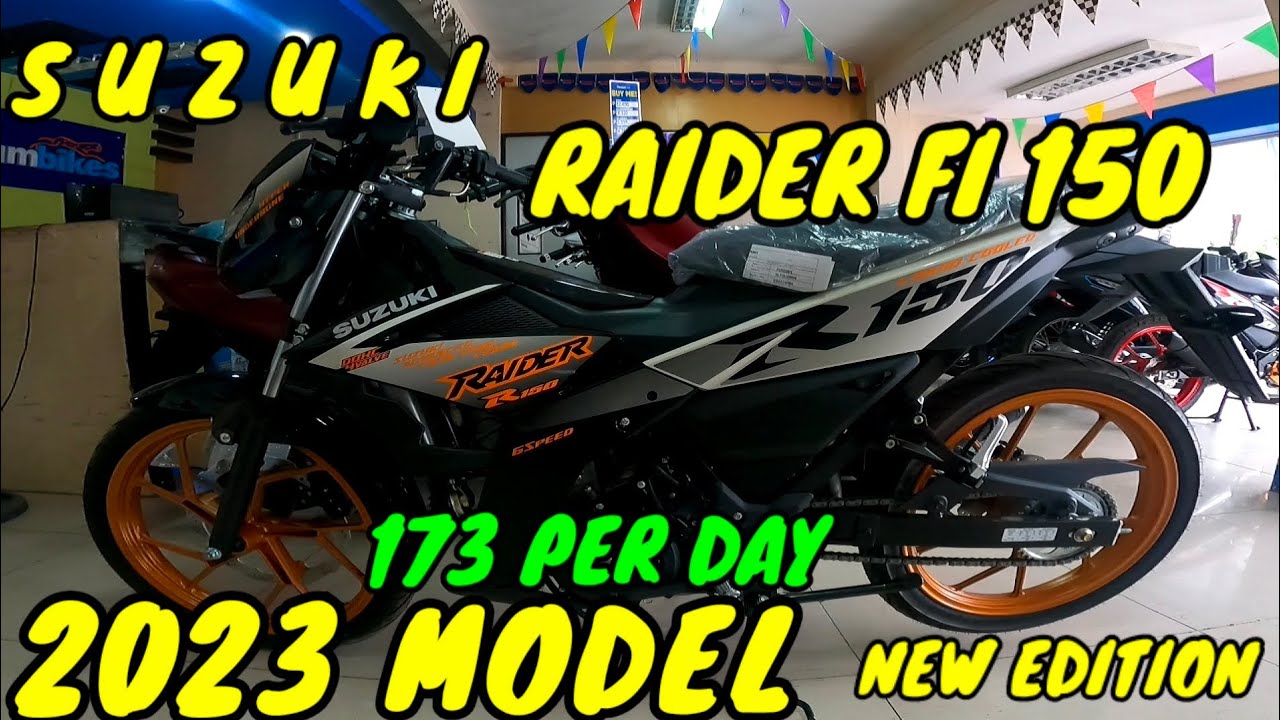 SUZUKI RAIDER FI 2023 EDITION | BAGO TO! - YouTube