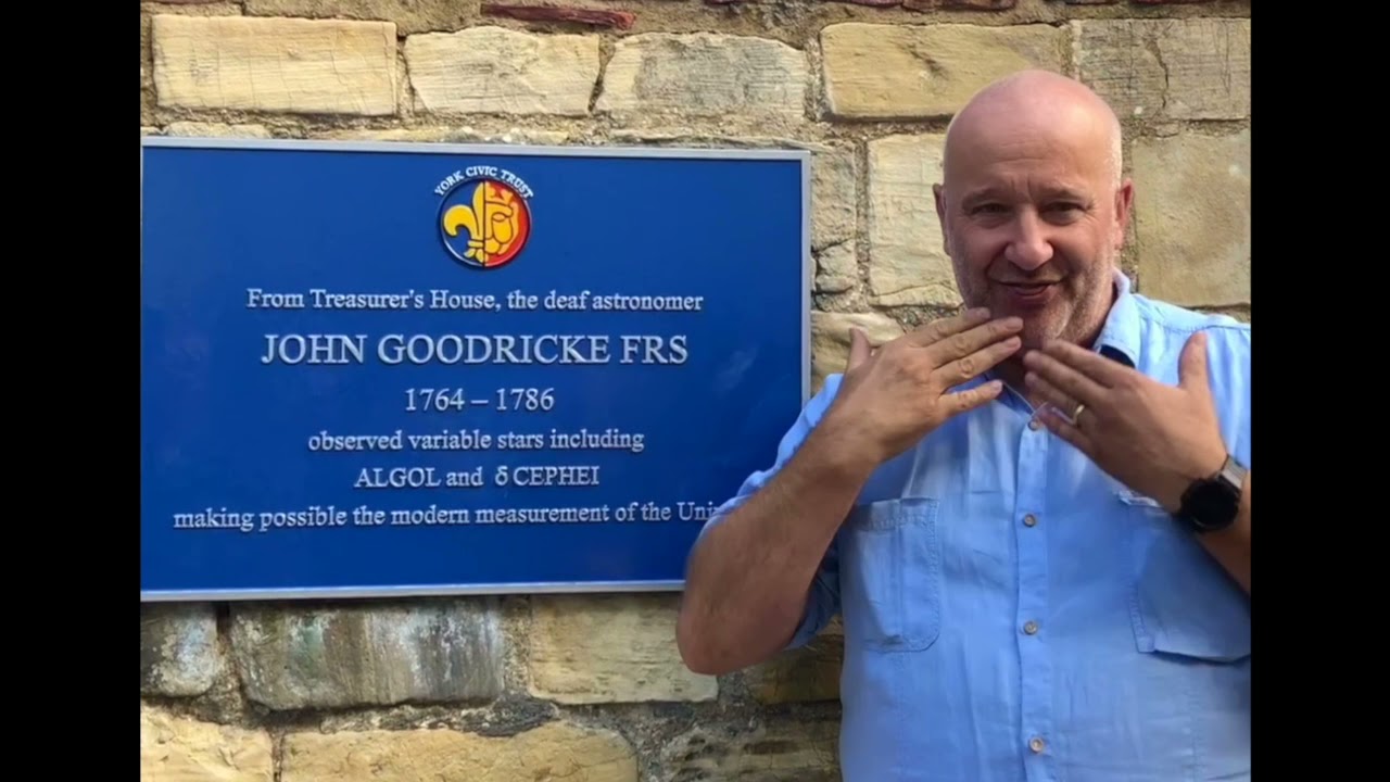 John Goodricke Plaque Unveiling - YouTube
