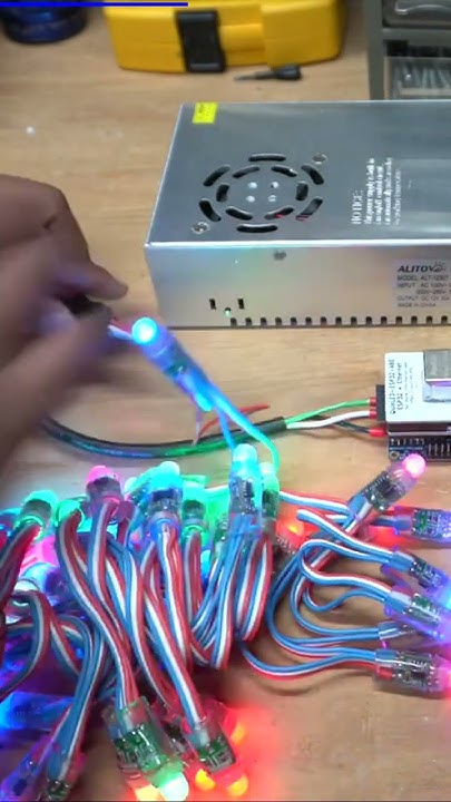 WLED, DIGUNO, WS2811 - YouTube