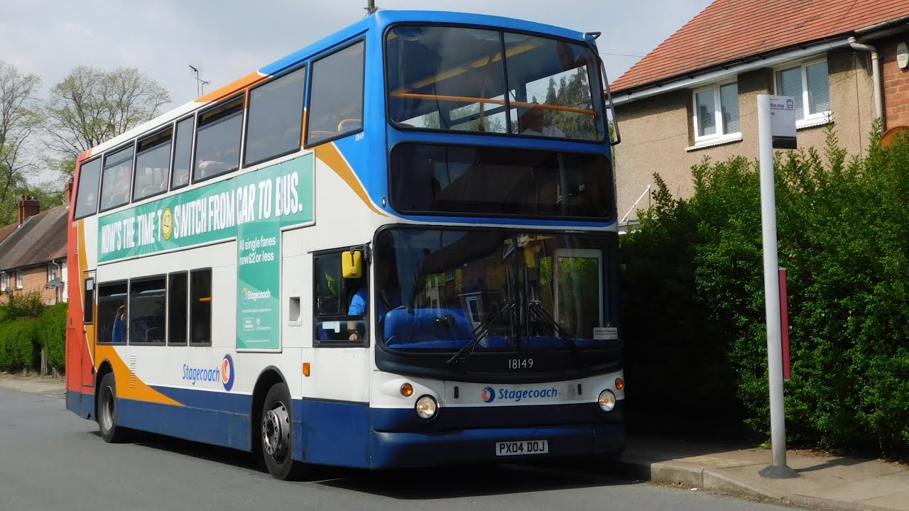Beast! | Dennis Trident ALX400 18149 (PX04 DOJ) | Stagecoach Midlands ...
