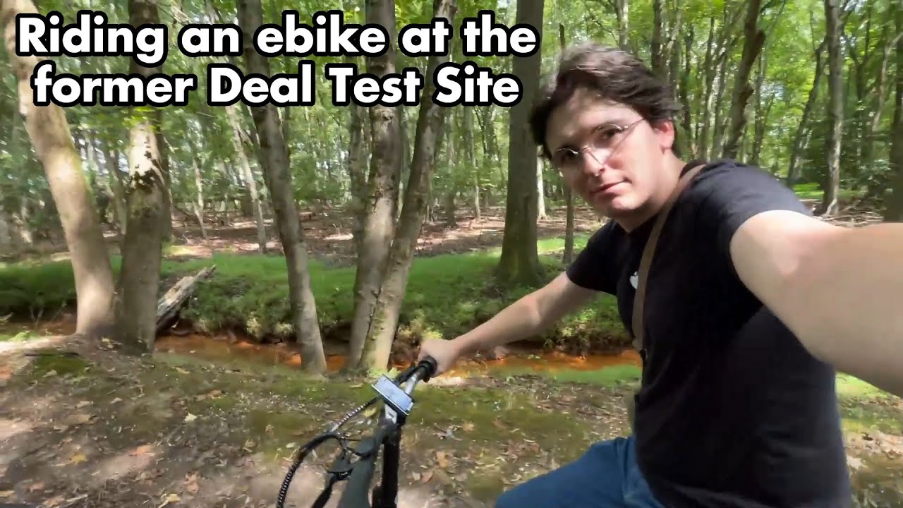 Ebike Ride 05: Riding the Isinwheel U5 at Joe Palaia Park NJ before I ...