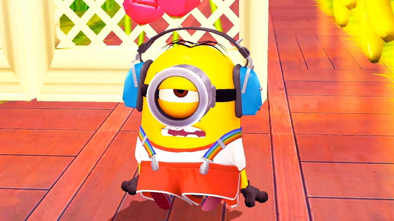 Old School Stuart minion runs in Indonesian Adventure Special Mission ...