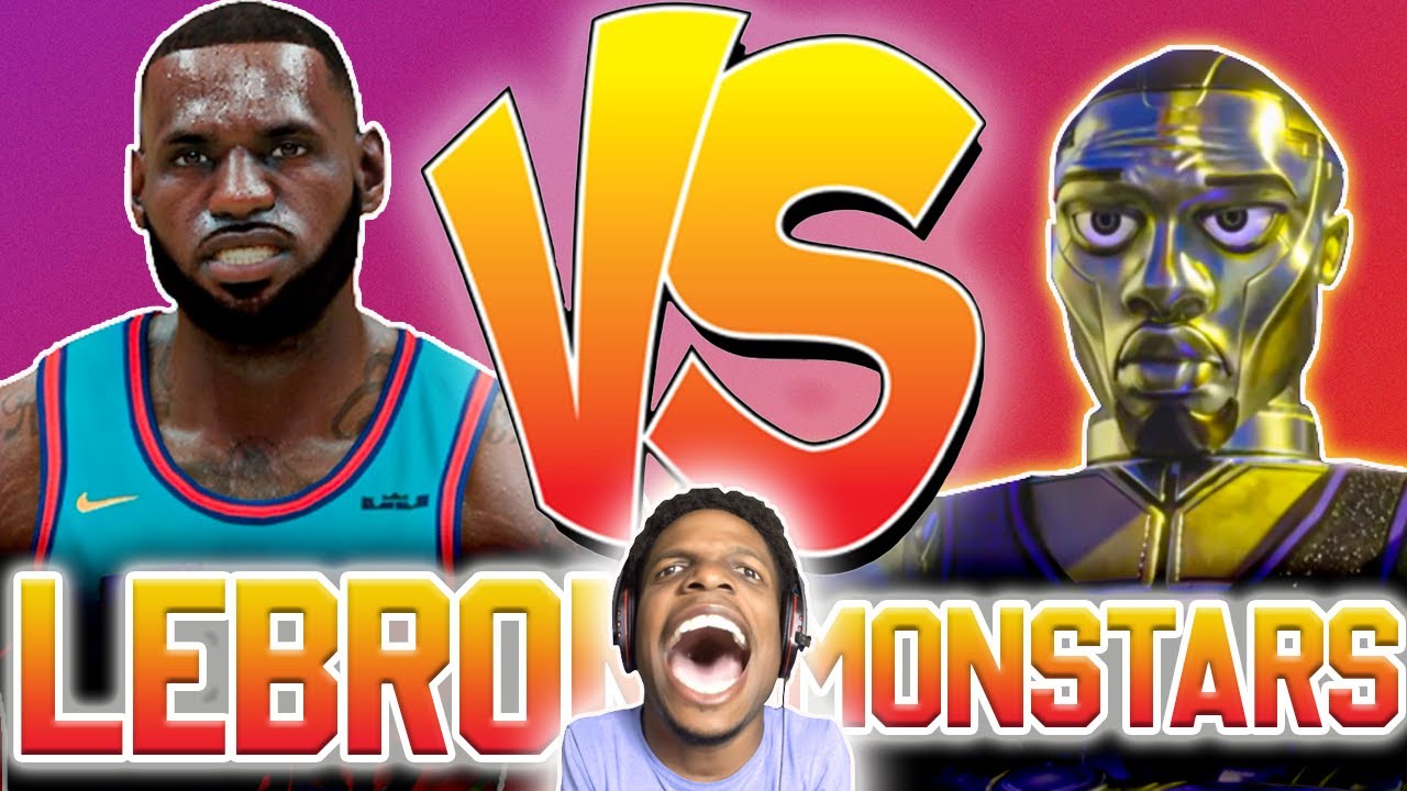 LEBRON JAMES vs THE MONSTARS!! SPACE JAM 2 ON NBA 2K21! - YouTube