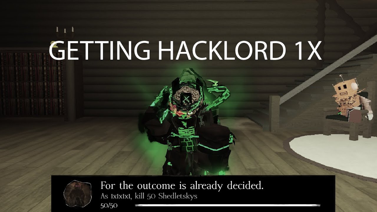 Getting Hacklord 1x - YouTube