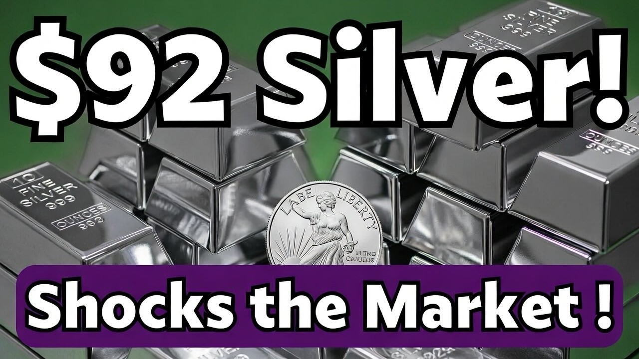 $92 Silver Shocks the Market What’s Really Driving This Move Right Now ...