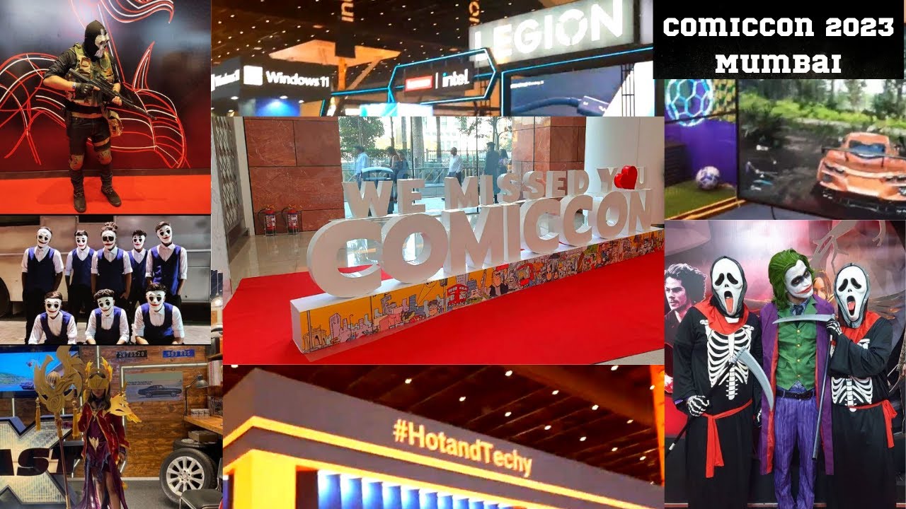 Comic Con 2023 || Jio World Convention Centre || Bandra East, Mumbai 🔥🔥 ...