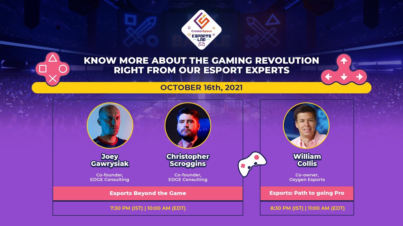 CreatorSpace Esports Lab | October 16th, 2021 - YouTube