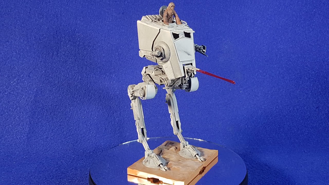 WIP AT-ST/Scout Walker Bandai (Star Wars) - YouTube