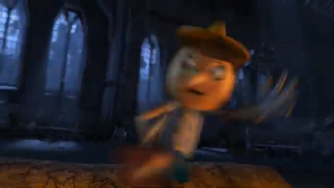 Pinocchio's reaction to Washi’s angry scream (Shrek Version) - YouTube