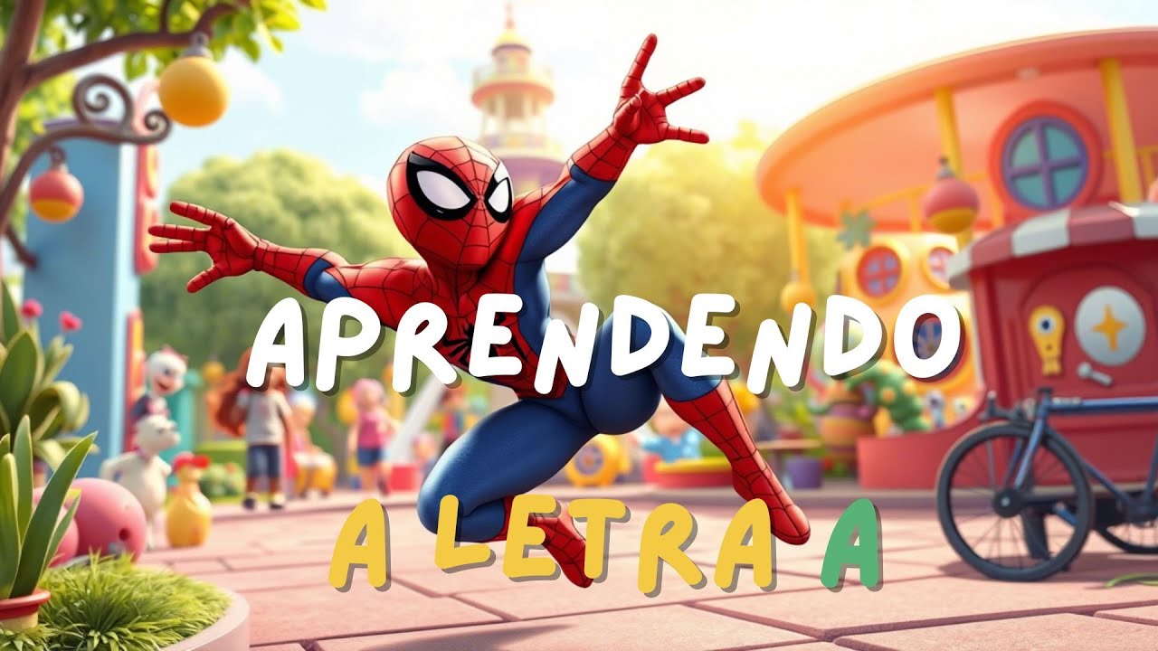 Aprendendo o alfabeto - Letra A - YouTube