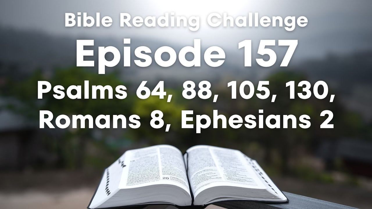 Bible Reading Challenge - Episode 157 - Psalms 64, 88, 105, 130, Romans ...