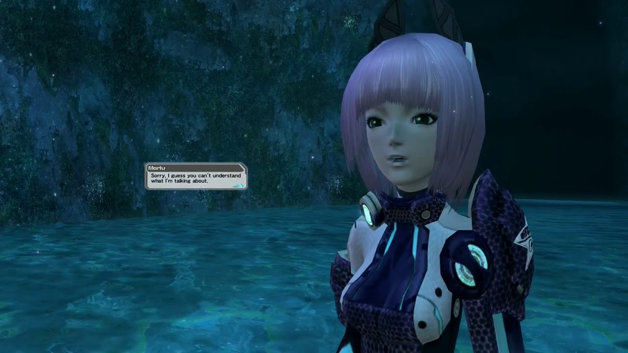 PSO2 - MatterBoard Cutscene (Marlu Saw It!) - YouTube