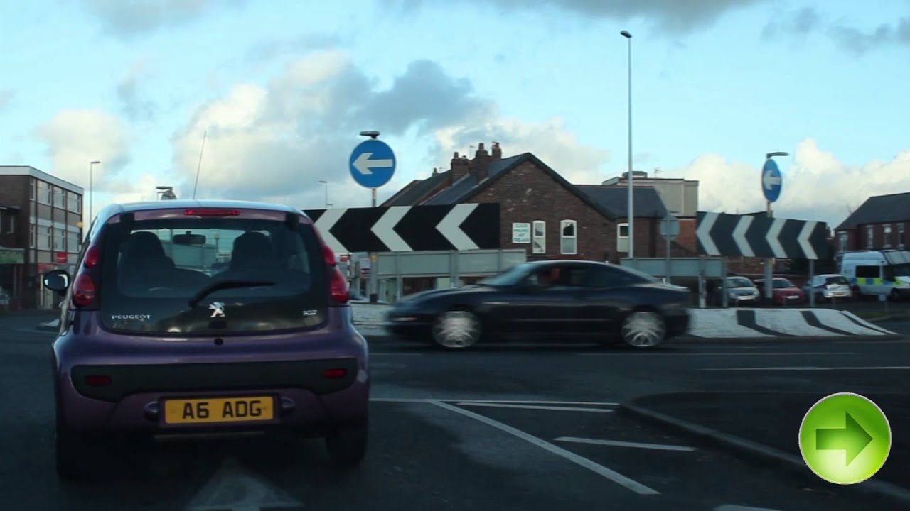 Bispham Roundabout Red Bank to Lancaster - YouTube