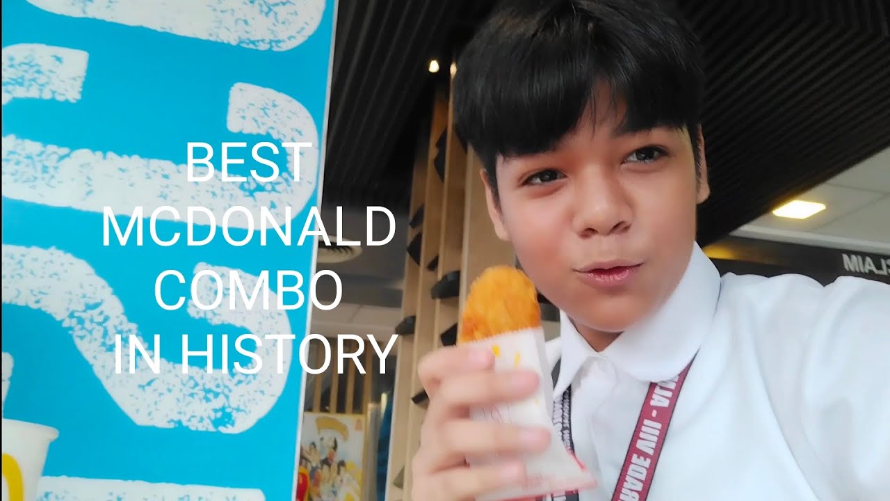 The best combo in McDonalds history😀😀😀 - YouTube