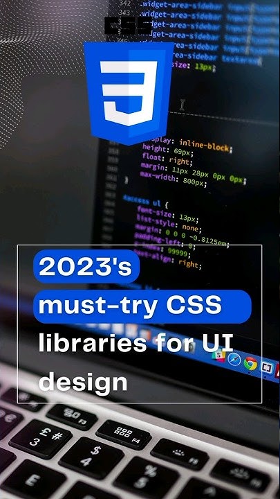 2023's must try CS libraries for UI design/web development #css3 #webdev #coding #reactjs # ...