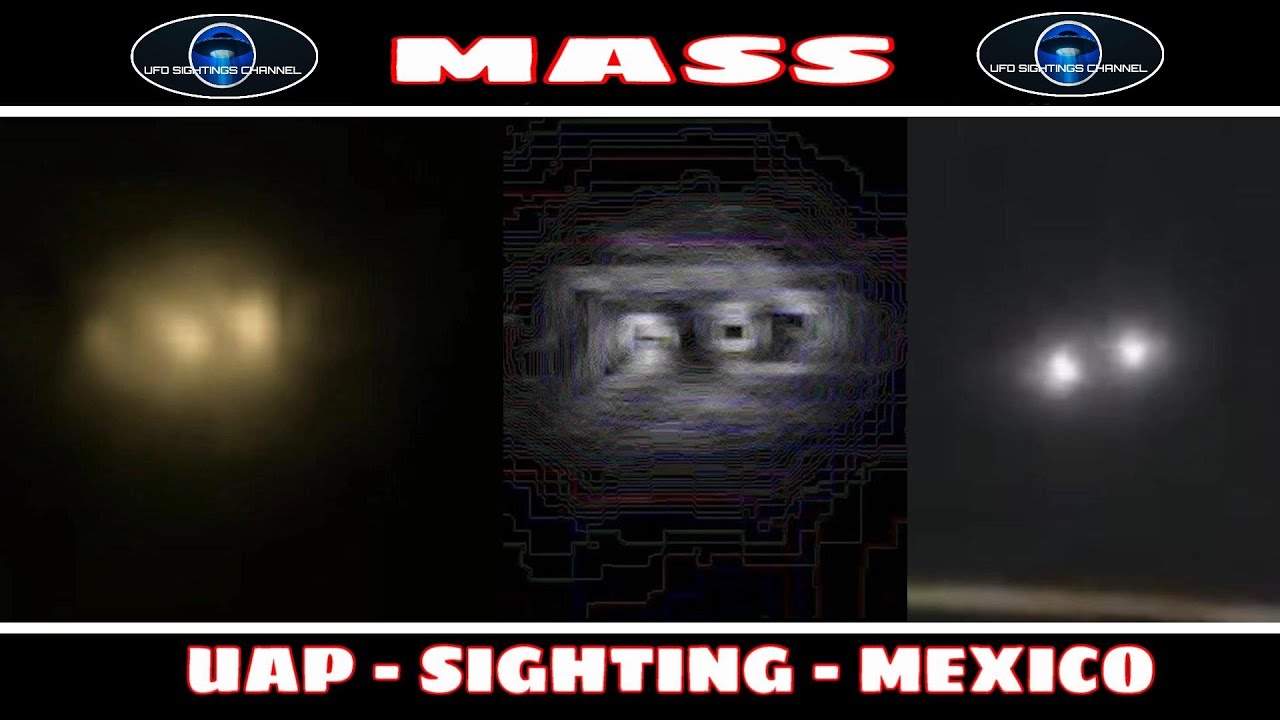 MASS UAP/UFO SIGHTING JALISCO MEXICO - YouTube