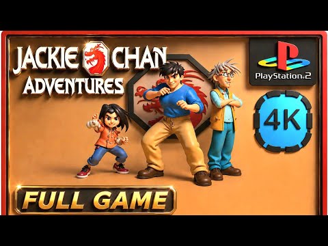 JACKIE CHAN ADVENTURES | LONGPLAY | FULL GAME 100% COMPLETE (4K 60FPS)