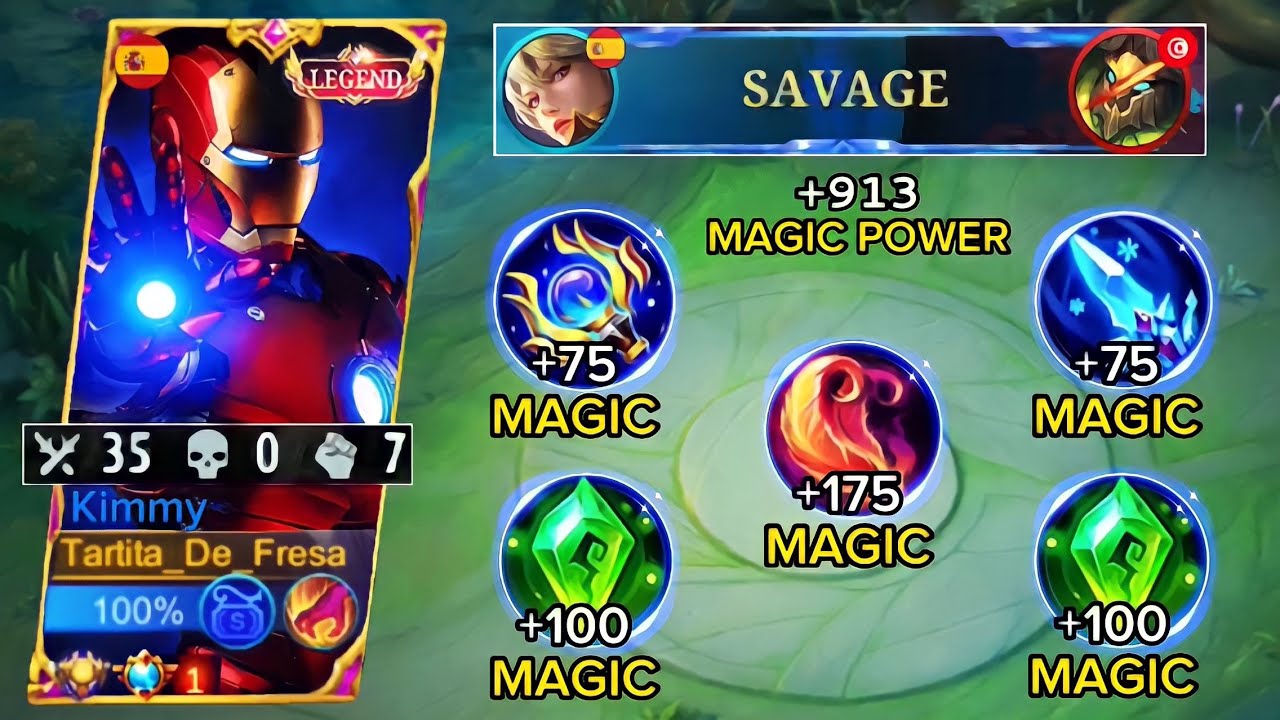 KIMMY FULL MAGE POWER IS FINALLY HERE 🔥 KIMMY BEST BUILD 2022 | MLBB ...