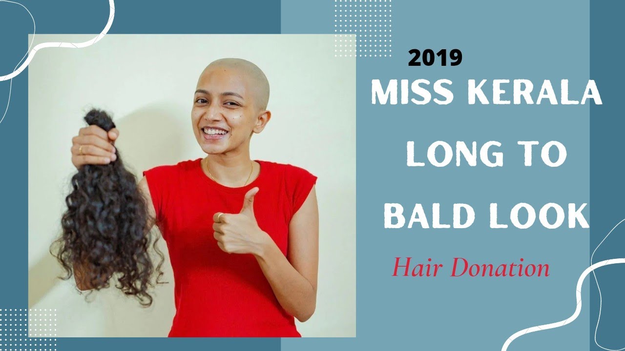 Kerala Girl Hair Donation | Women Headshave | Indian girl Headshave ...