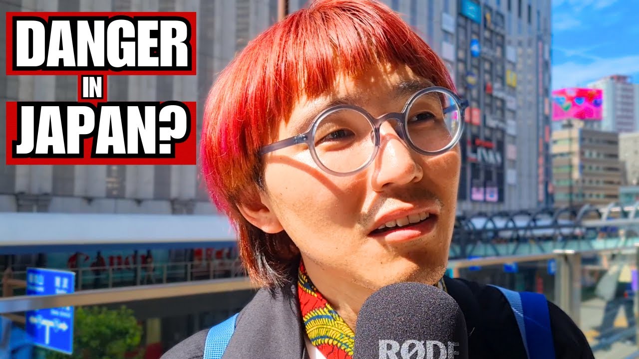 What is the Most DANGEROUS Place in Japan? (Street Interview) - YouTube