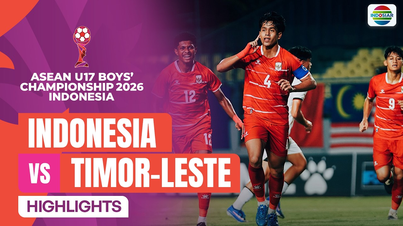 Indonesia VS Timor-Leste - Highlights | ASEAN U17 Boys Championship ...